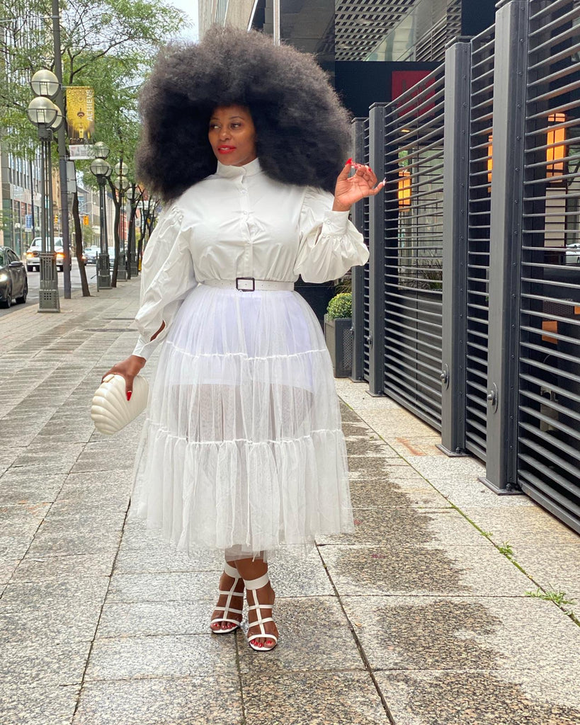 Opal Sheer Tulle Top – SnazzyCLOZET