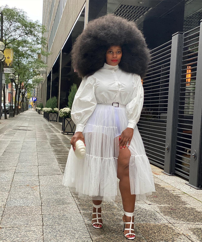 Opal Sheer Tulle Top – SnazzyCLOZET